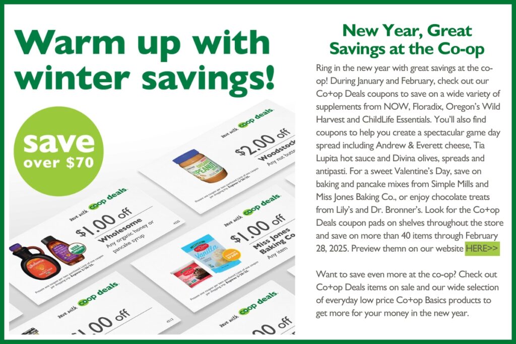 Savings & Deals – Valley Community Food Co-op, Inc